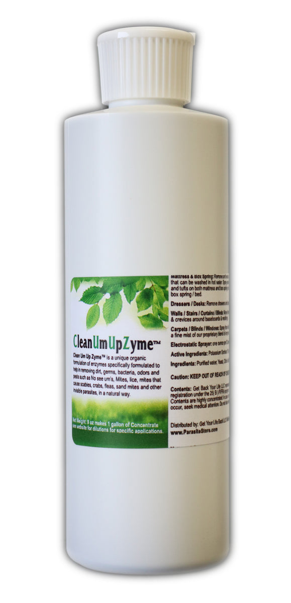 Clean-Um-Up-Zyme Ultra Concentrate Enzymes – Get Your Life Back LLC
