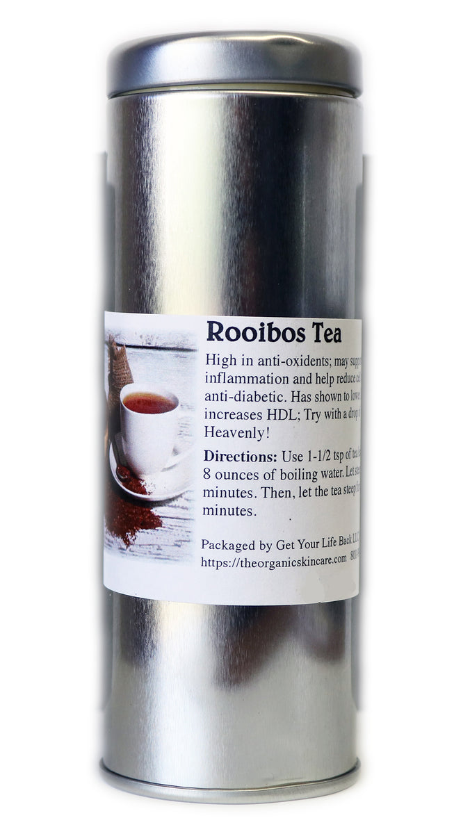 Organic Rooibos Tea 3oz – Get Your Life Back LLC